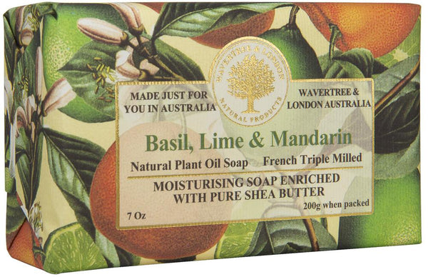 Wavertree & London Basil, Lime & Mandarin Soap – Simple Tidings & Kitchen
